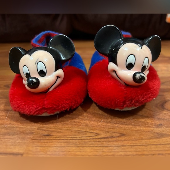 Disney | Shoes | Vintage Mickey Mouse Slippers | Poshmark